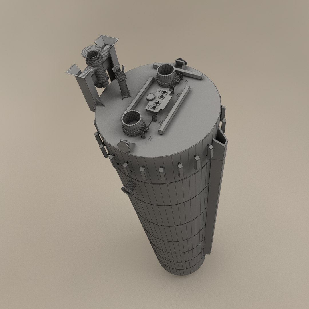 Subsea Production Sub Sea 3d Model