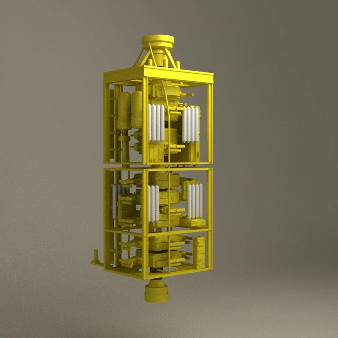 Subsea Production Sub Sea 3d Model