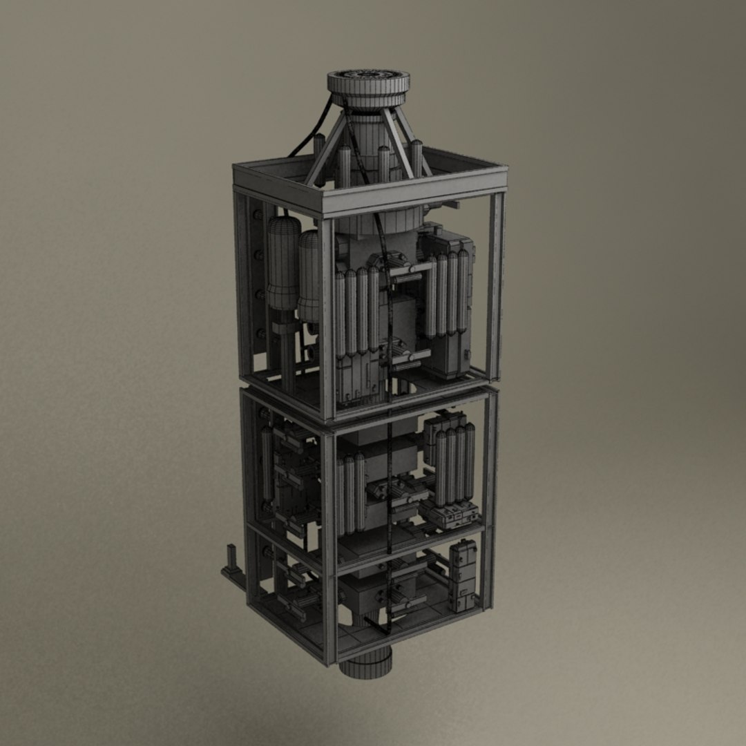 Subsea Production Sub Sea 3d Model