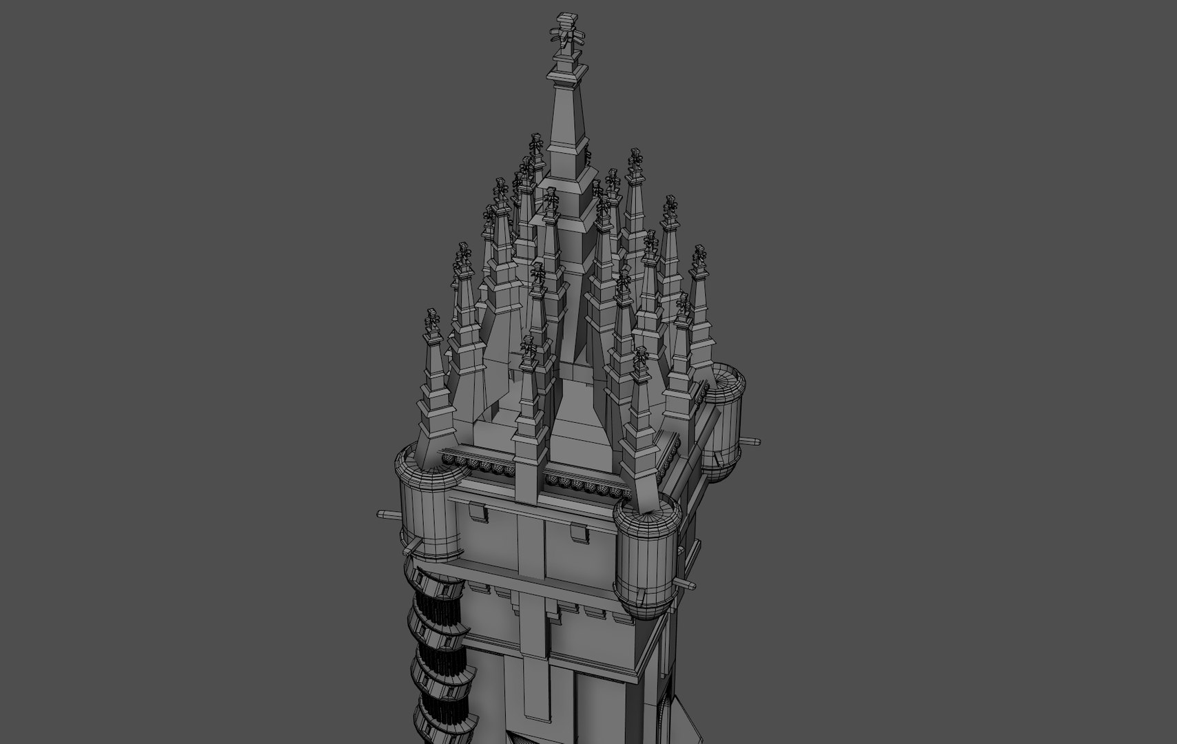 Wallace Monument Model - TurboSquid 2138786