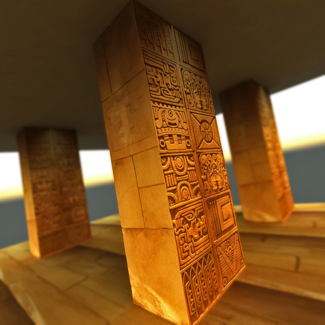 Historical Pillar Model - TurboSquid 1183851