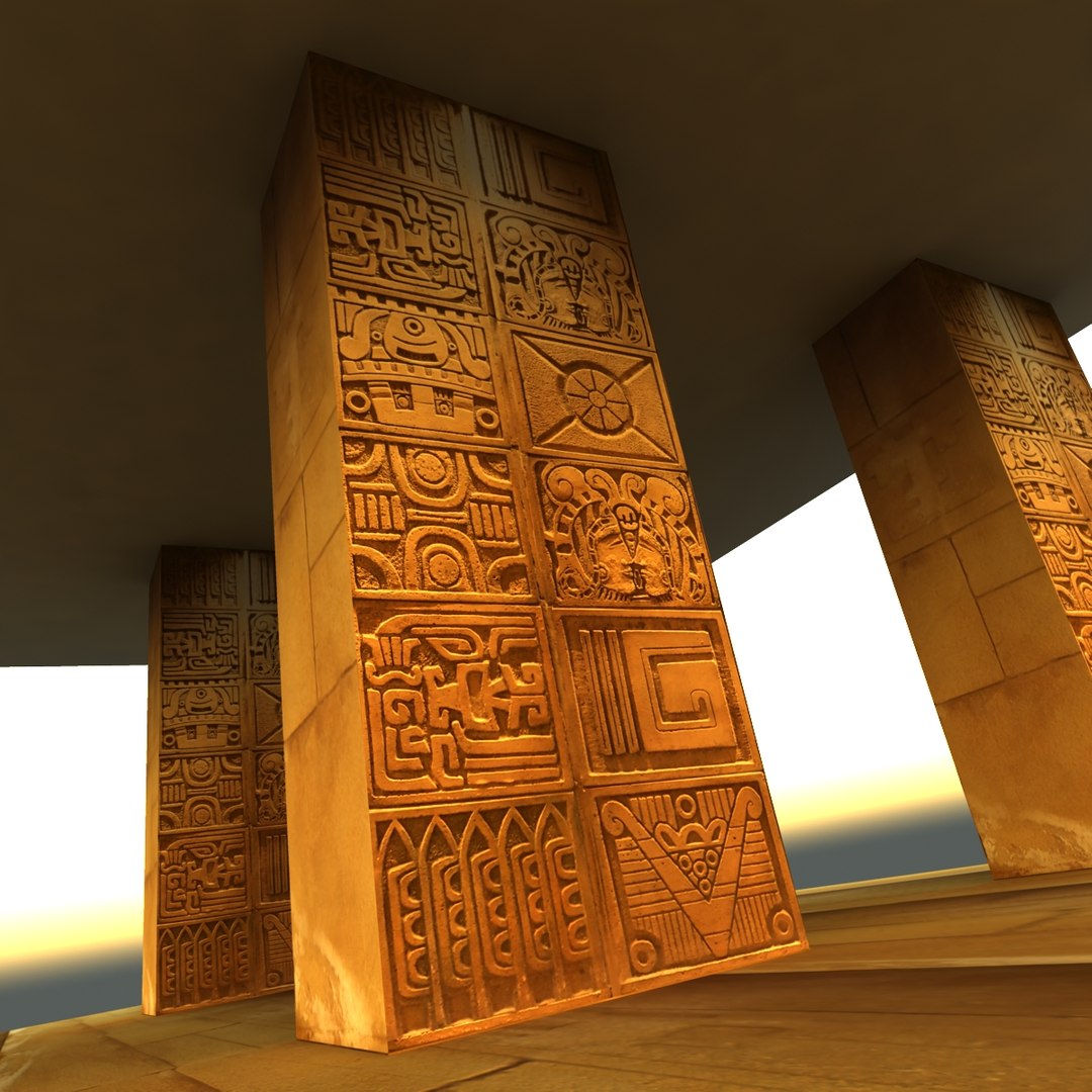 Historical Pillar Model - TurboSquid 1183851