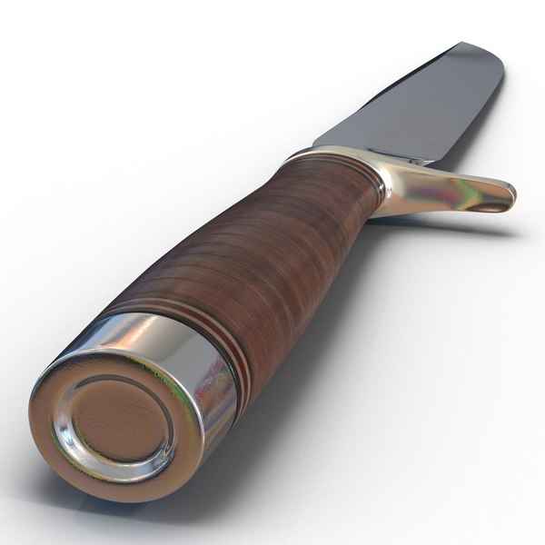 3d model hunting knife