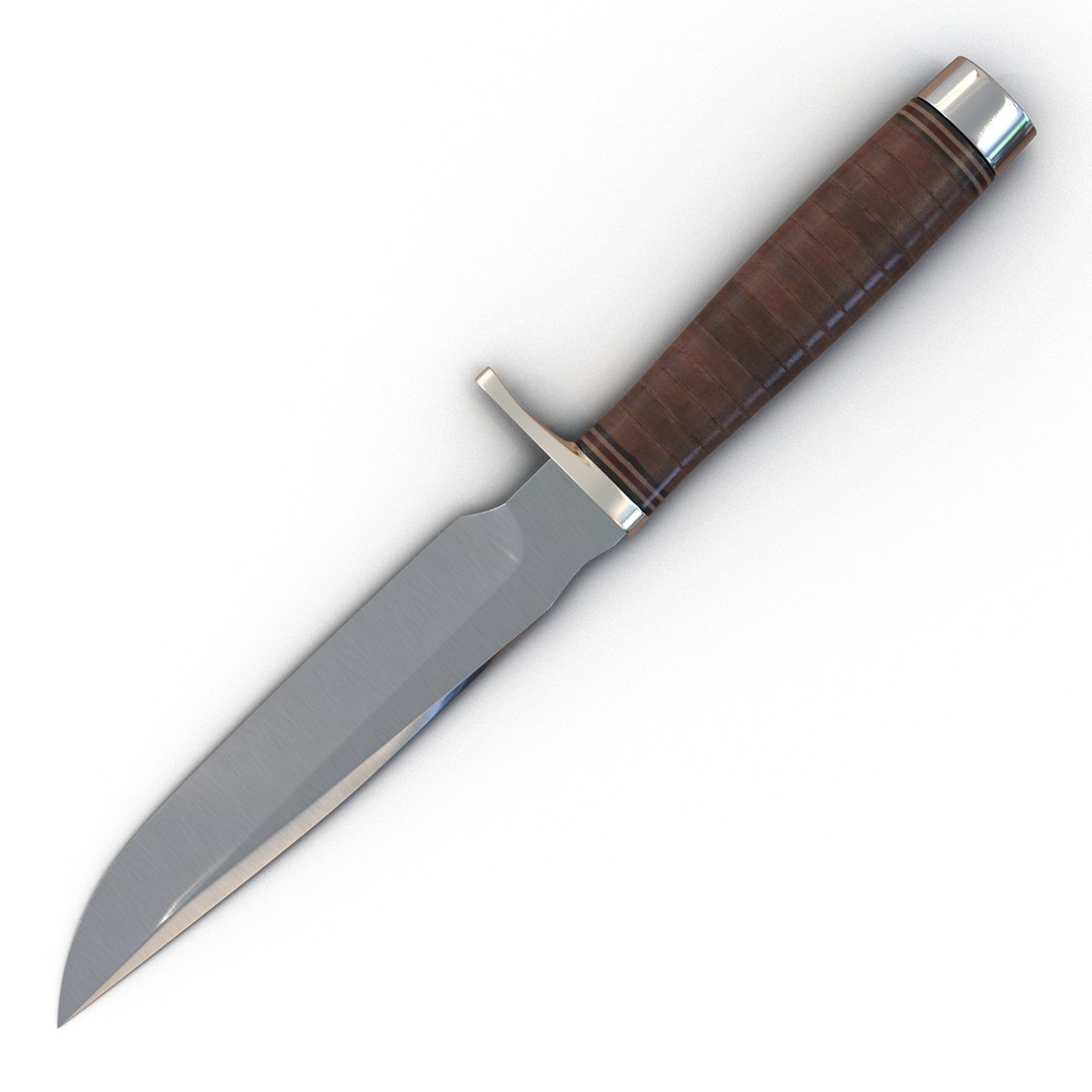 3d Model Hunting Knife