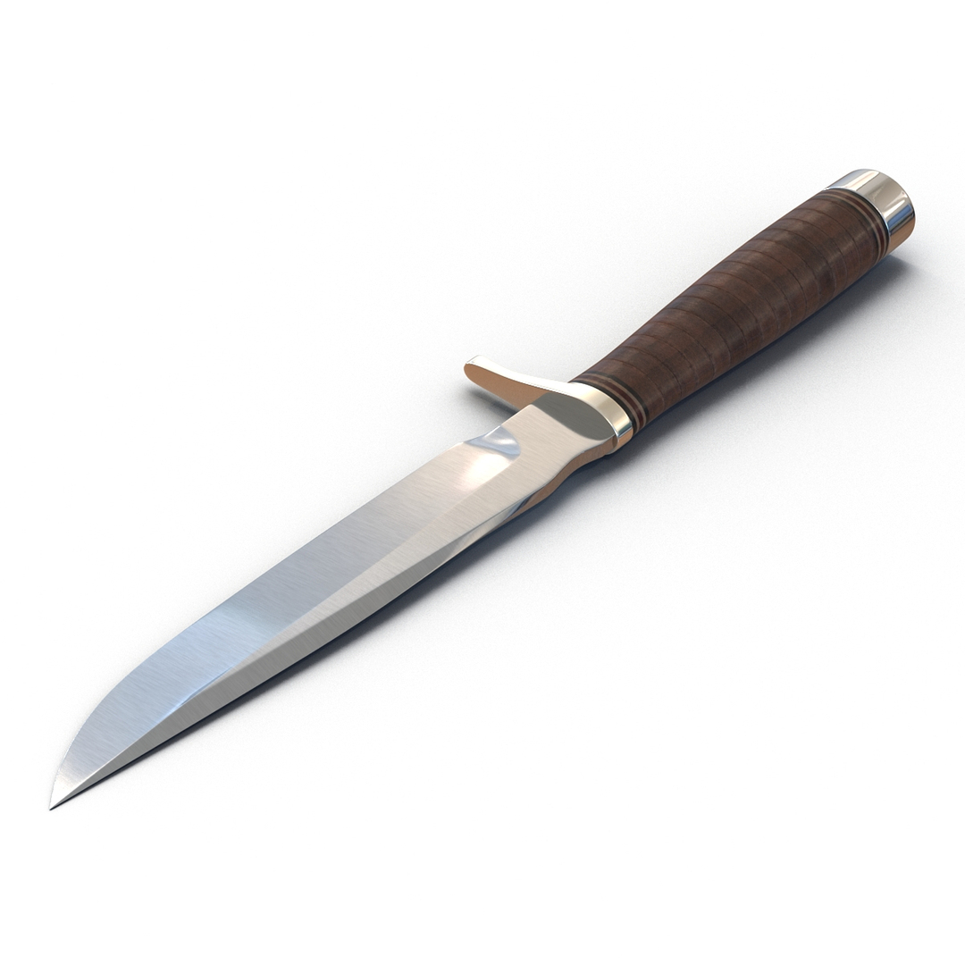 3d model hunting knife