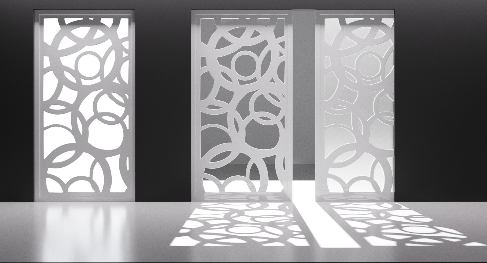 Screen Decorative 3D Model - TurboSquid 1193683