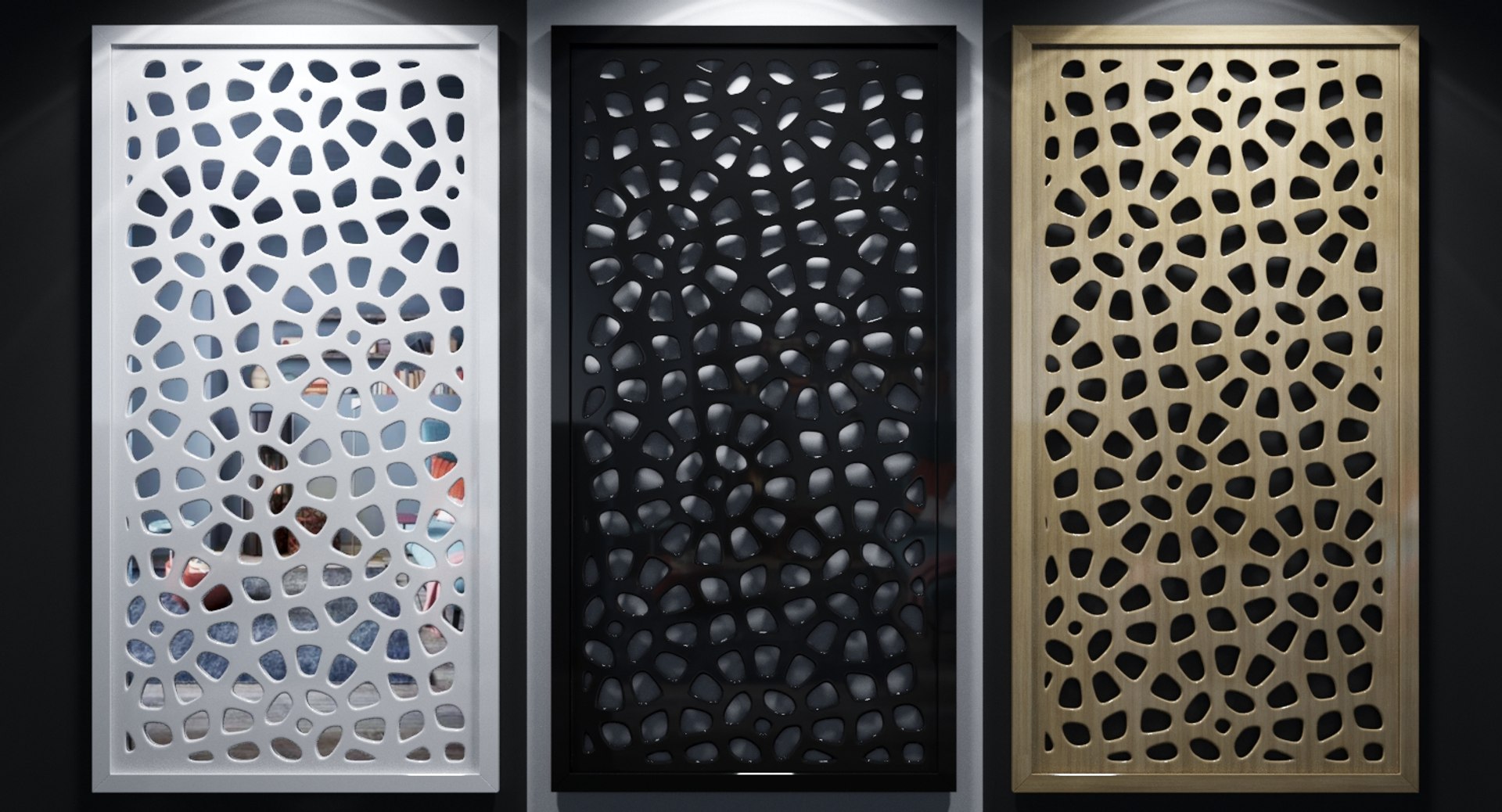 Screen Decorative 3D Model - TurboSquid 1193683