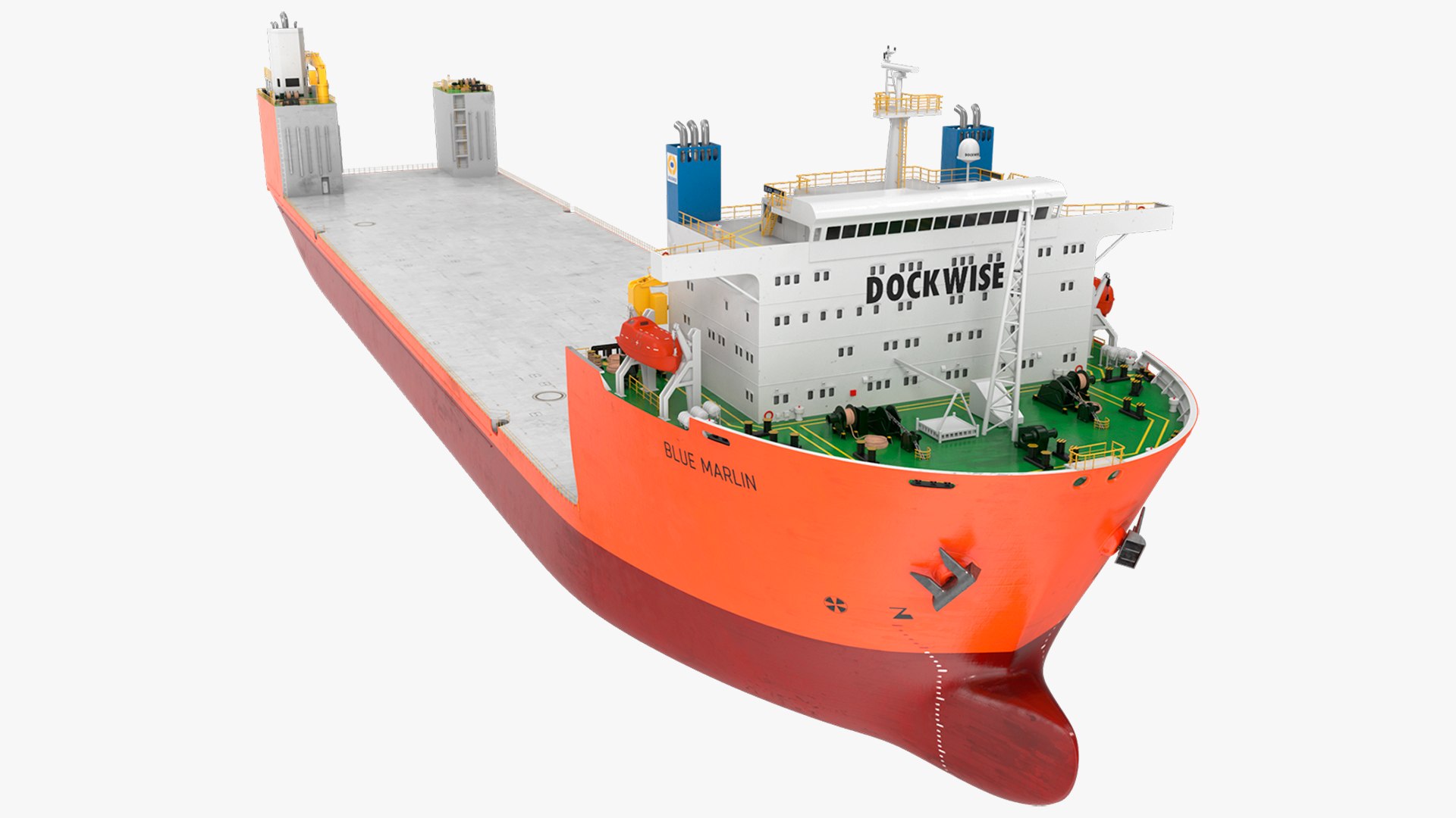 dockwise blue marlin