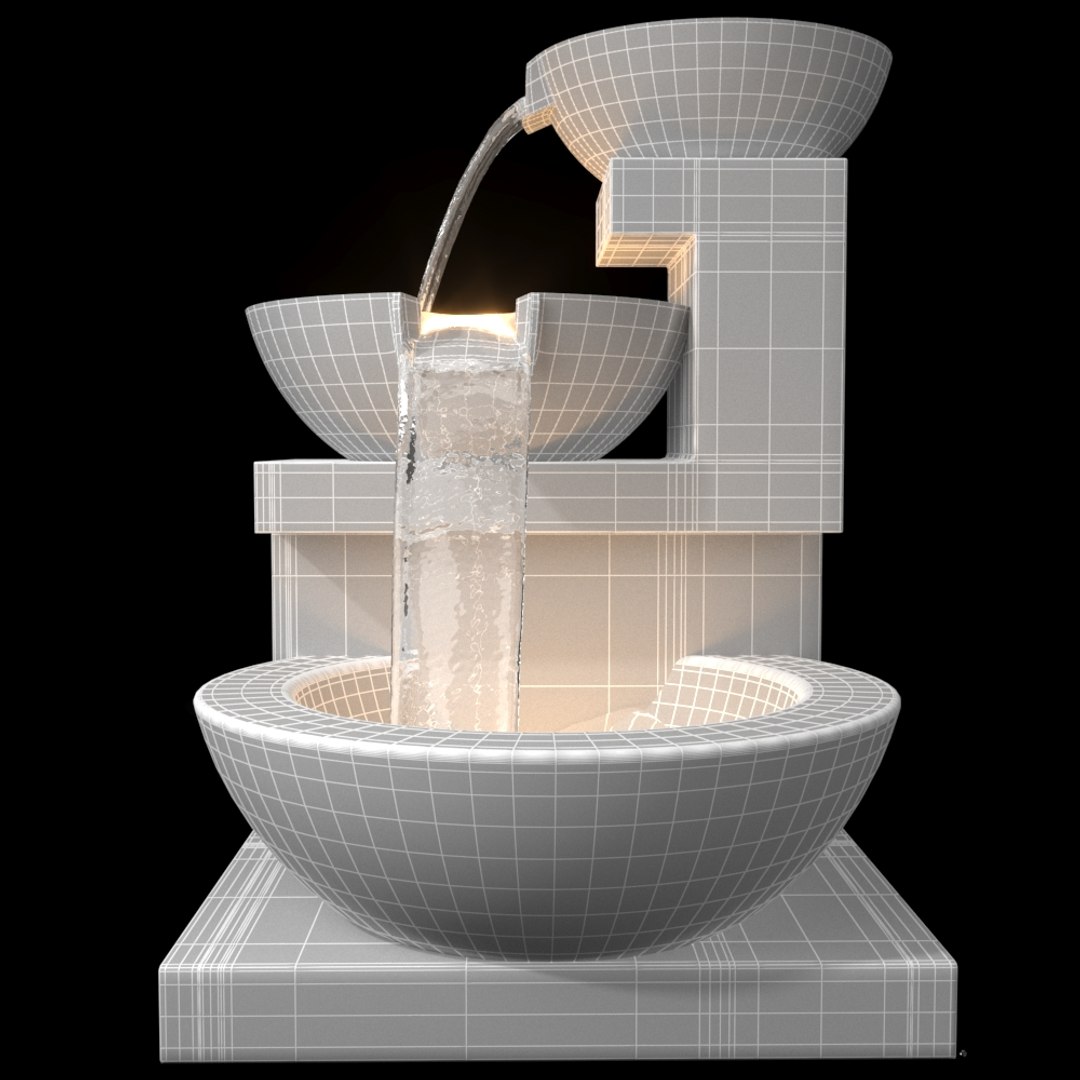 Free Fountain 3D Model - TurboSquid 1609230