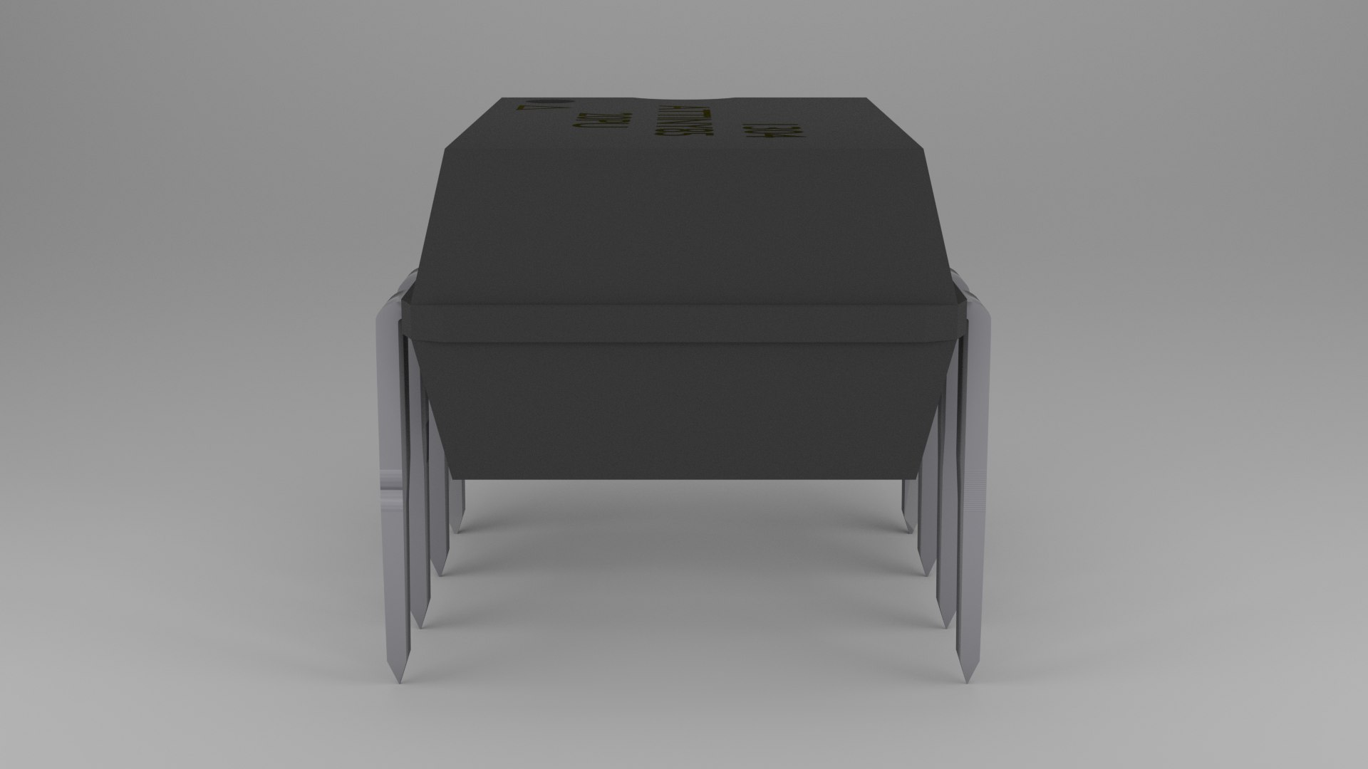 Free Attiny85 Microcontroller 3d Model
