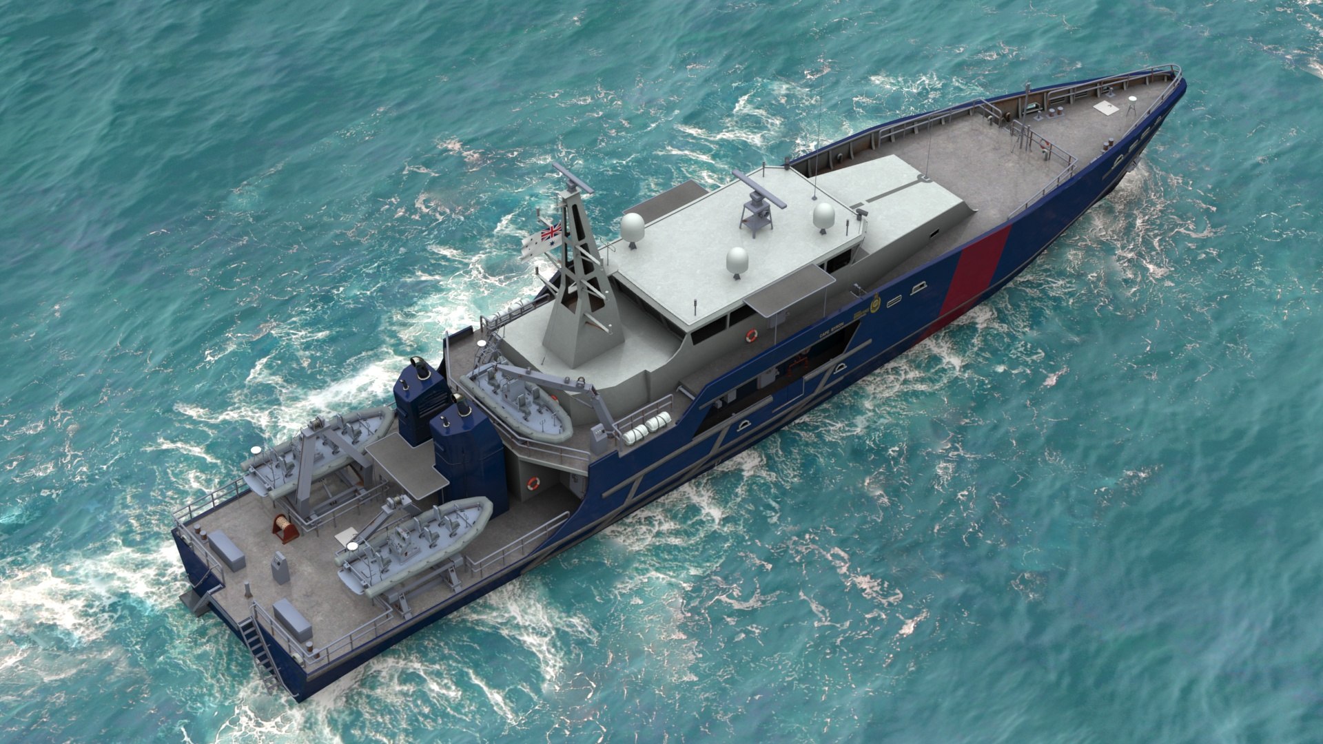 3D model Cape Class Patrol Boat - TurboSquid 1817531