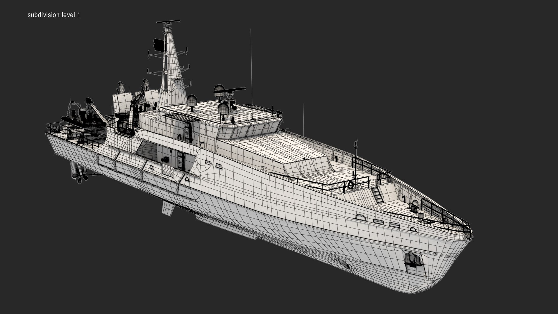 3D model Cape Class Patrol Boat - TurboSquid 1817531