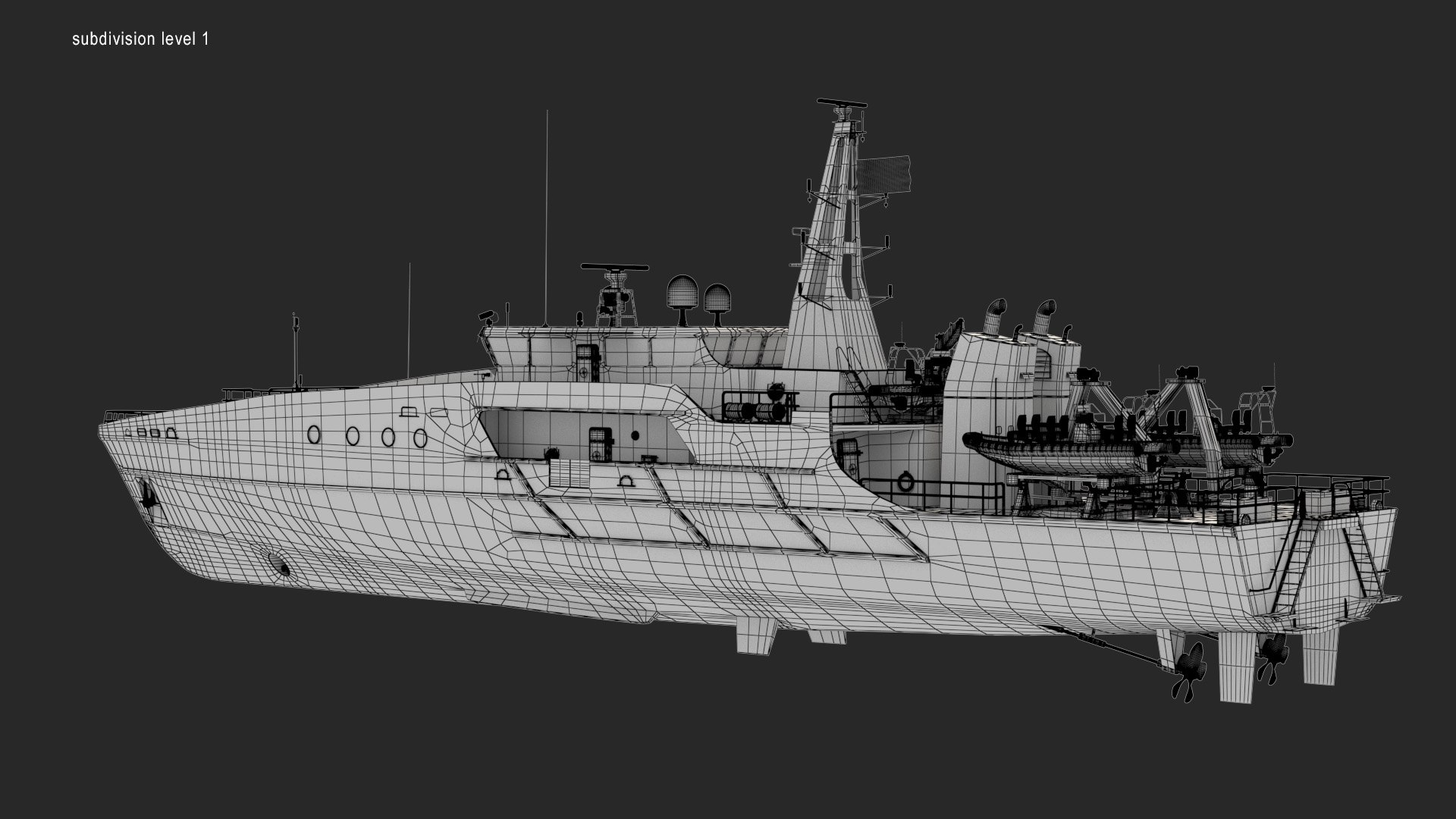 3D model Cape Class Patrol Boat - TurboSquid 1817531