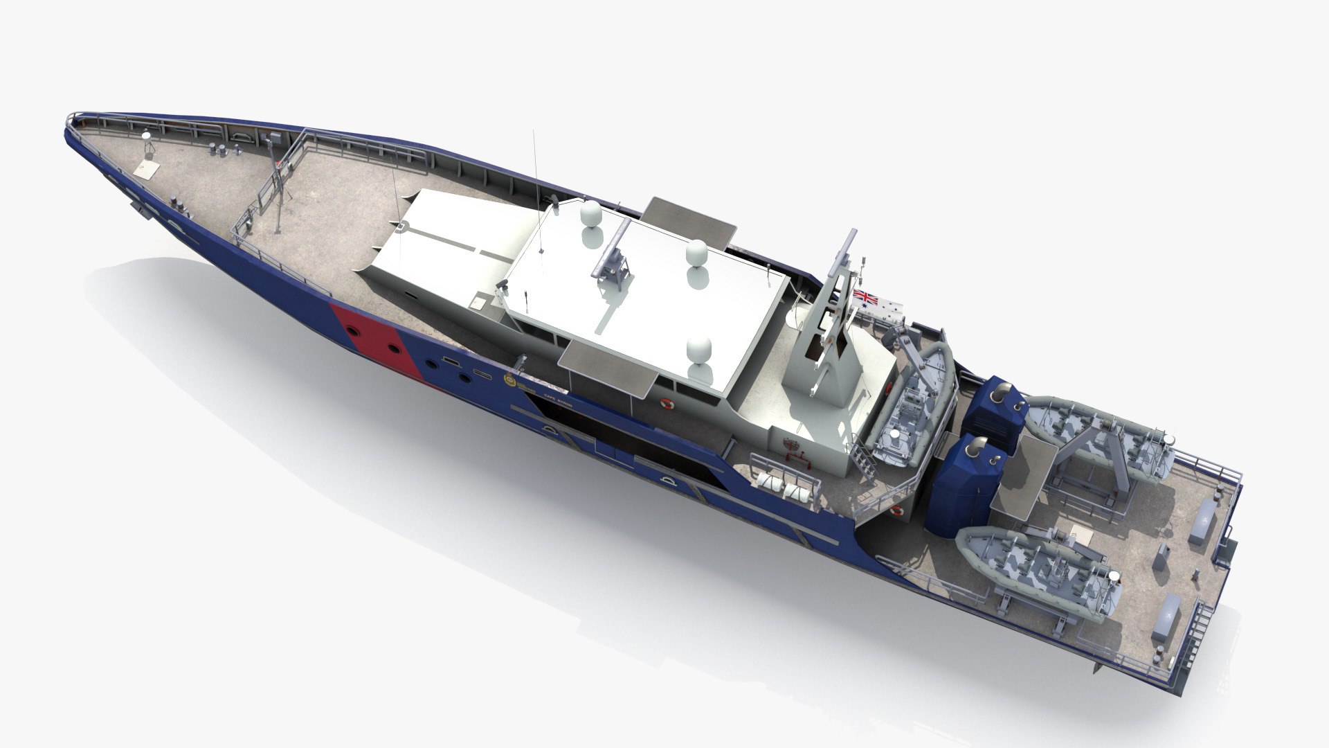 3D model Cape Class Patrol Boat - TurboSquid 1817531