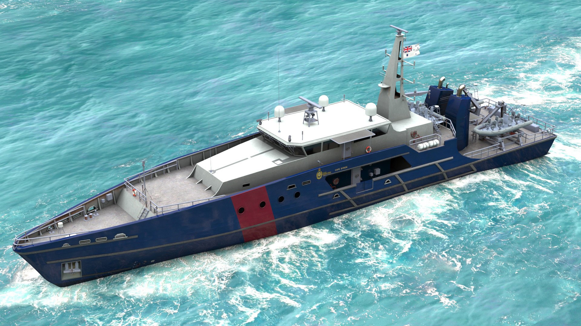 3D model Cape Class Patrol Boat - TurboSquid 1817531