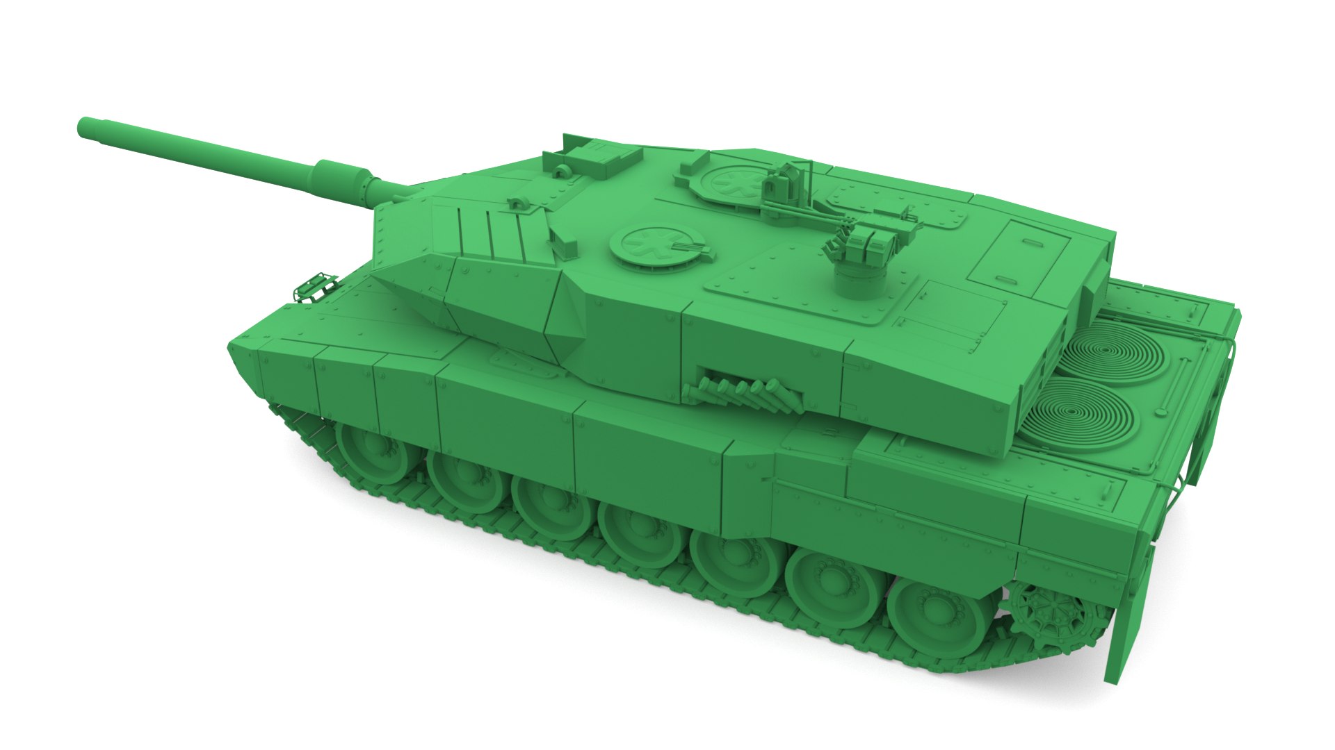 Free 3D Leopard 2AX Model - TurboSquid 2243286