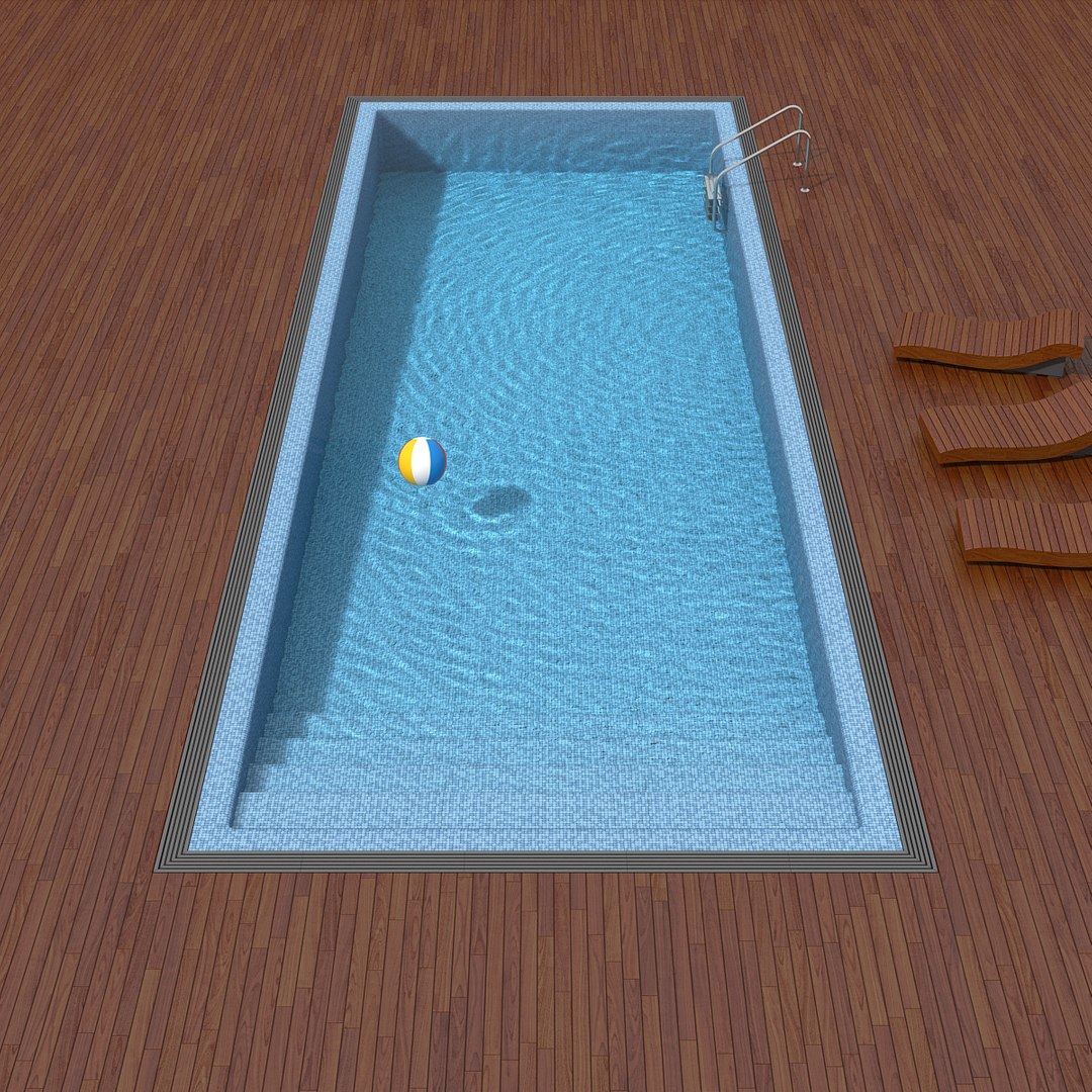 3d Swimming Pool Model