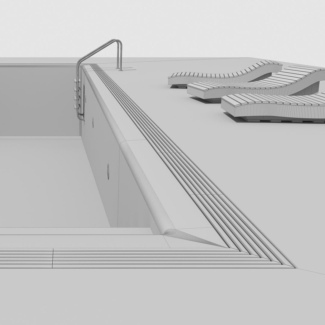 3d Swimming Pool Model