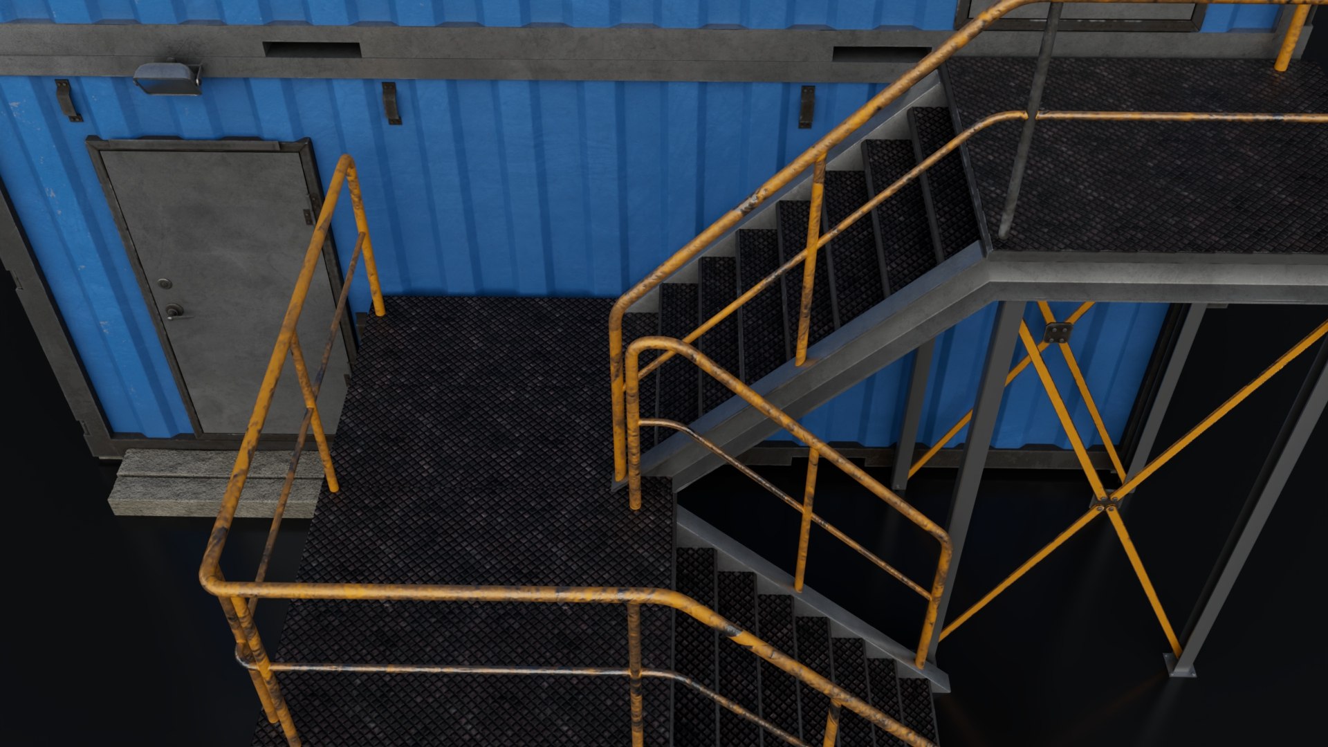 Construction Container Office Model - TurboSquid 2332399
