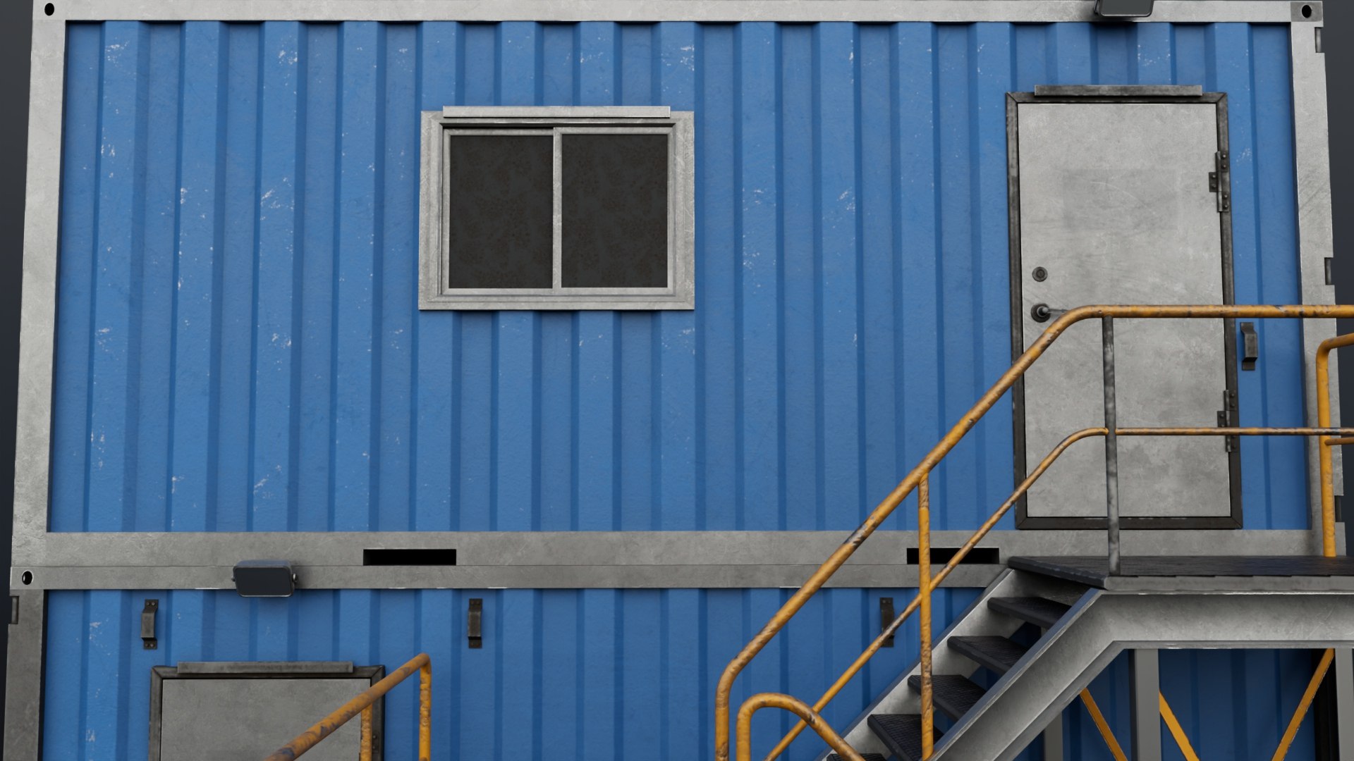 Construction Container Office Model - TurboSquid 2332399