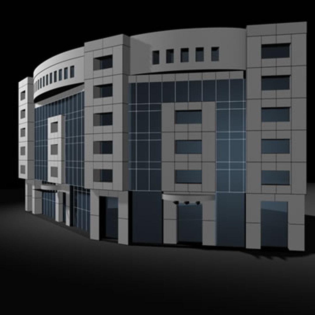 3d Facade Building Model