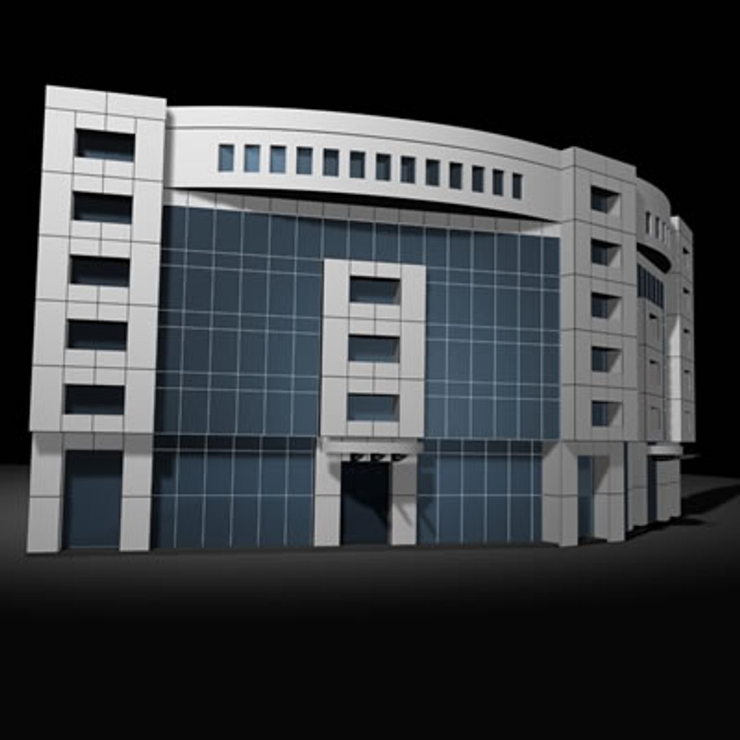 3d Facade Building Model