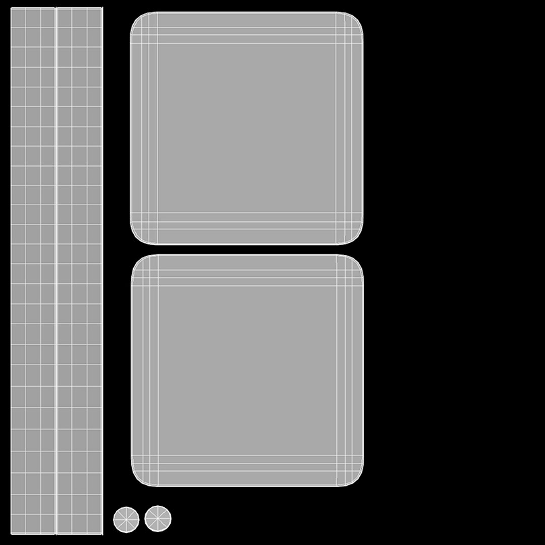 Square Wobbler 3D Model - TurboSquid 1897090