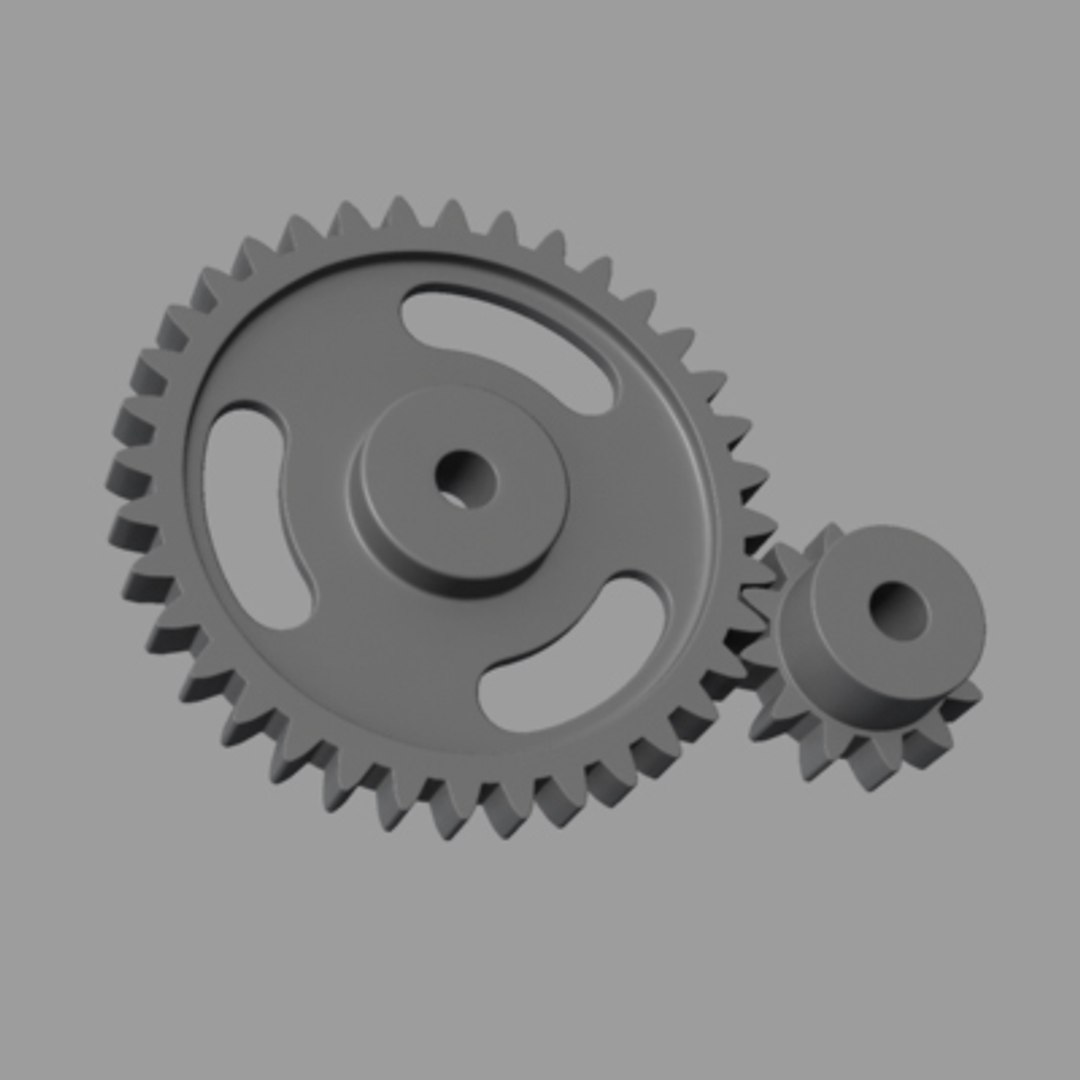 3d Model Spur Gears