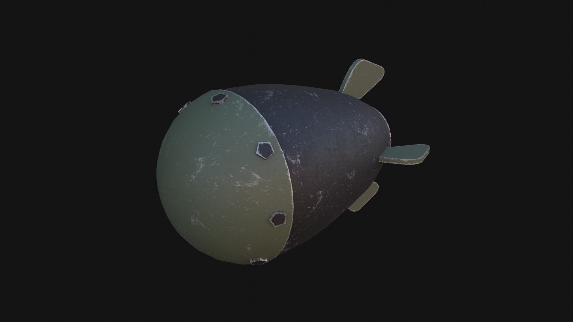 Nuclear Atom Bomb 3D - TurboSquid 2188212