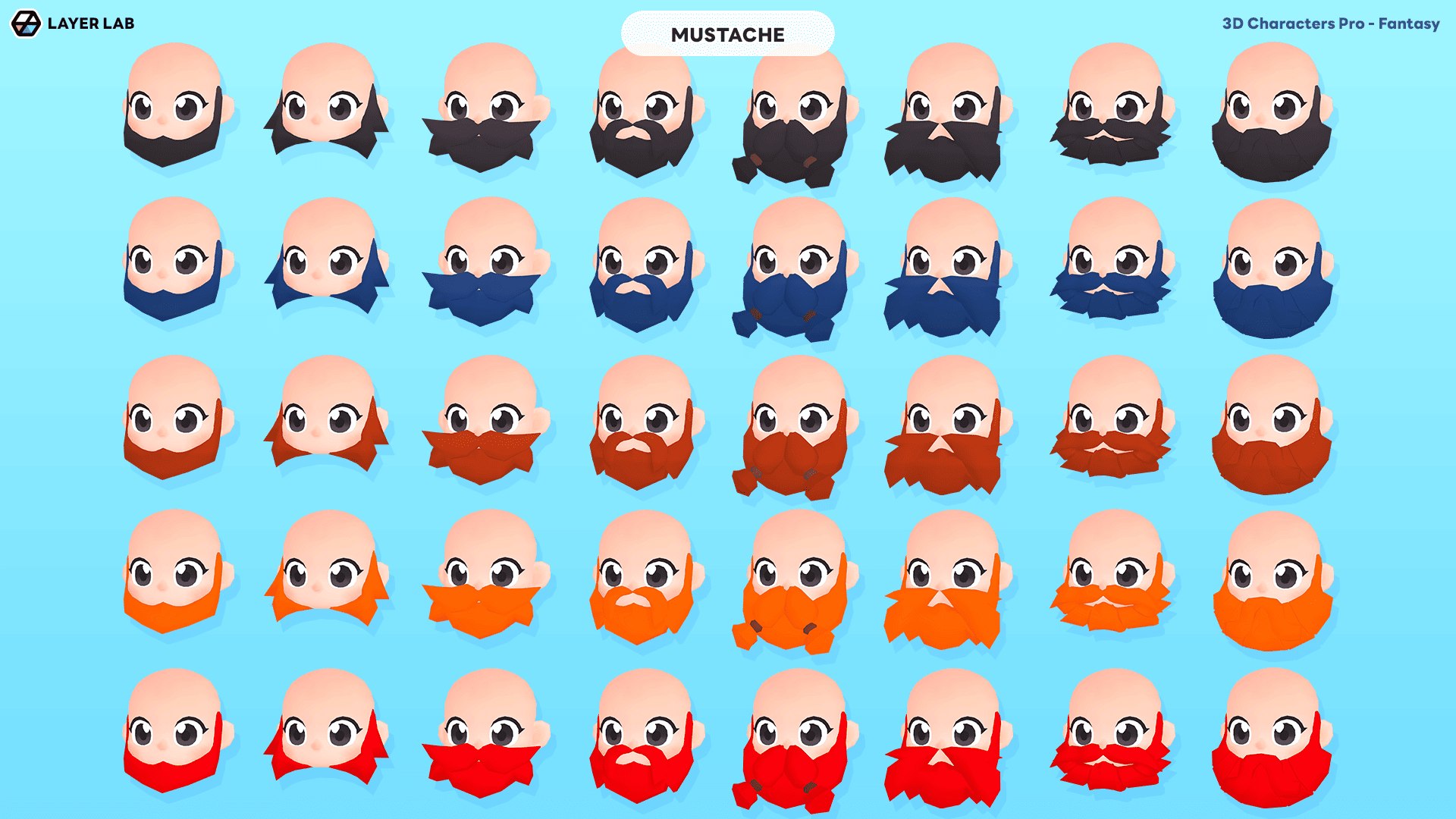 3D 3D Characters Pro - Fantasy Model - TurboSquid 2357594