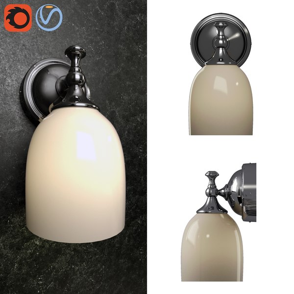 3D mercer single sconce - TurboSquid 1305959