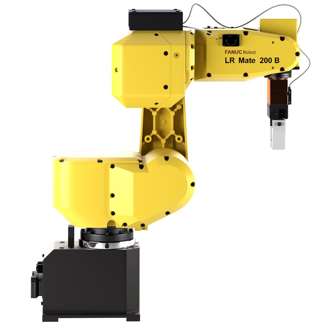 Industrial Robot FANUC LR Mate 200iB 3D Model 3D Model 3D - TurboSquid ...