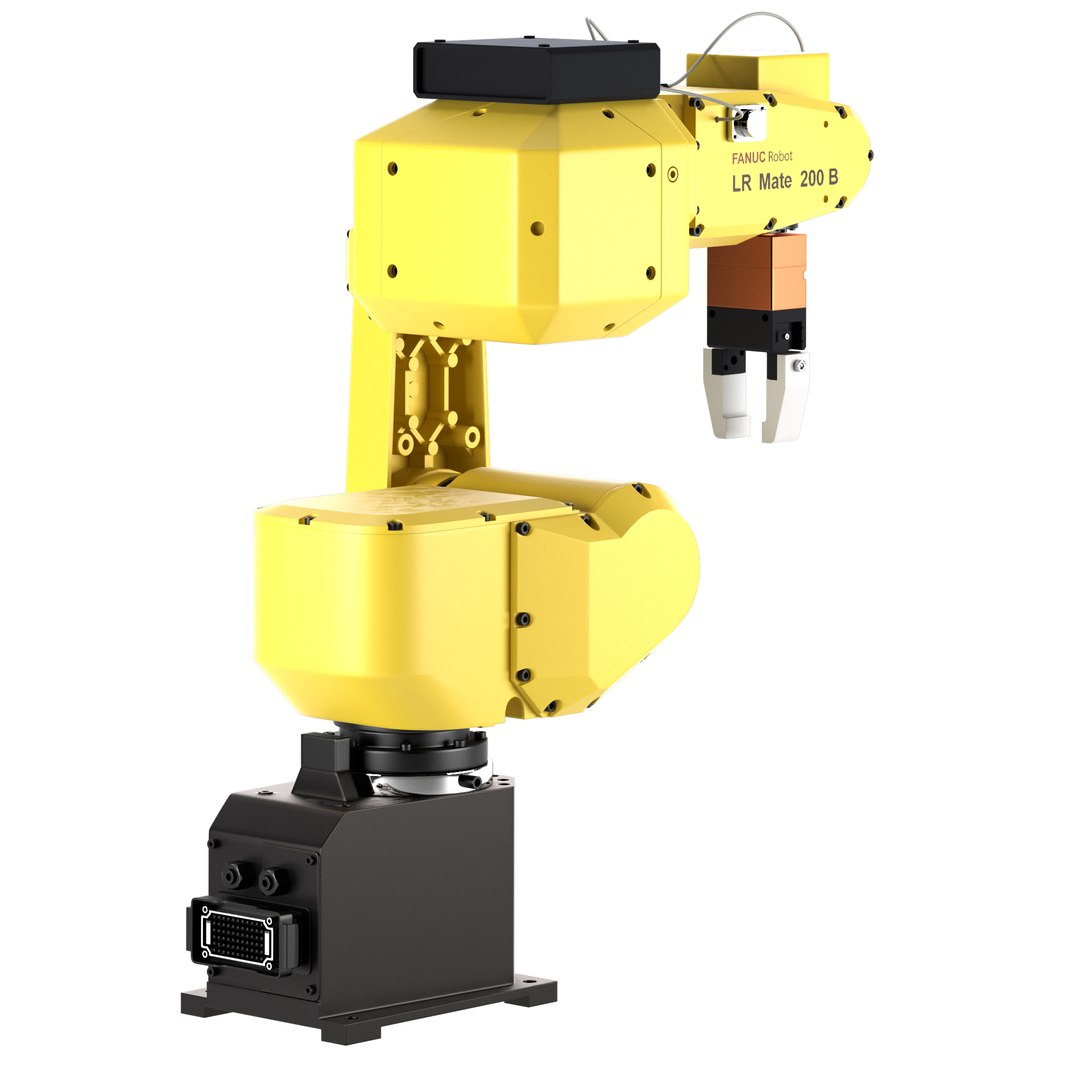 Industrial Robot FANUC LR Mate 200iB 3D Model 3D Model 3D - TurboSquid ...