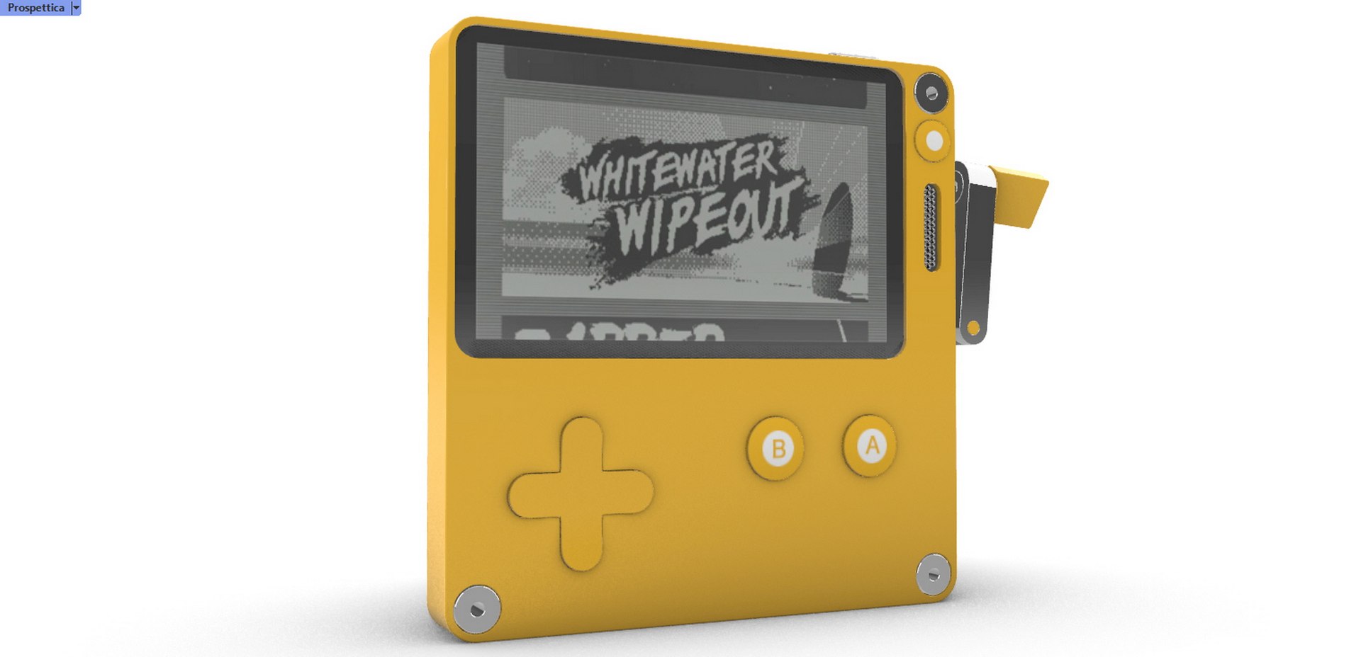 Playdate Game console 3D model - TurboSquid 1886631