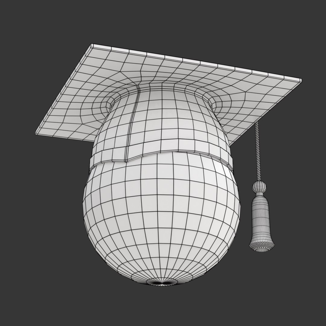Cap Graduation 3D Model - TurboSquid 1293159