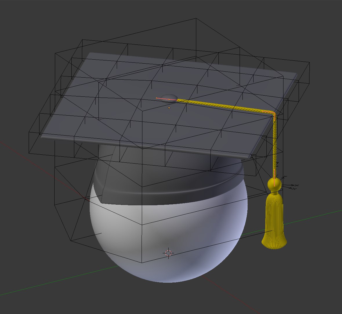 Cap Graduation 3D Model - TurboSquid 1293159