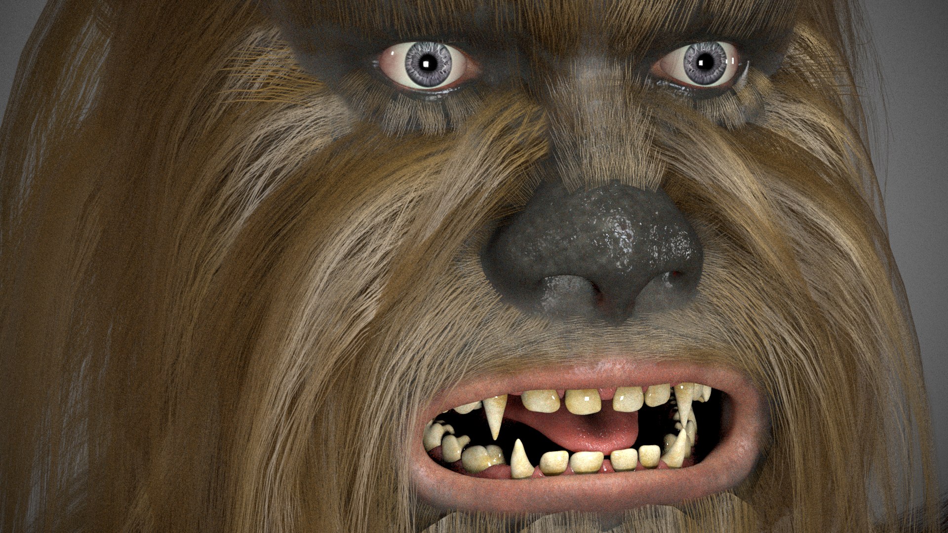 Chewbacca Star Wars 3D Model - TurboSquid 2237963