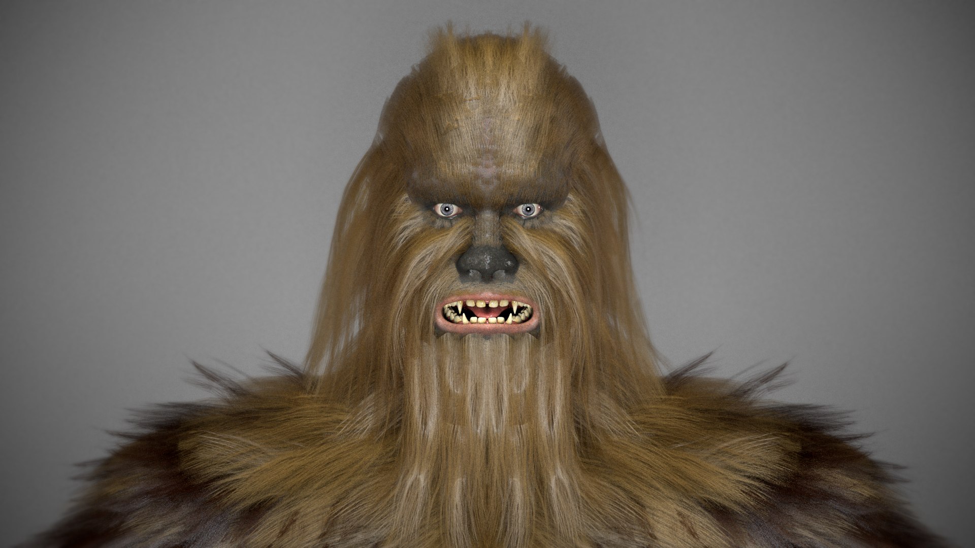 Chewbacca Star Wars 3D Model - TurboSquid 2237963