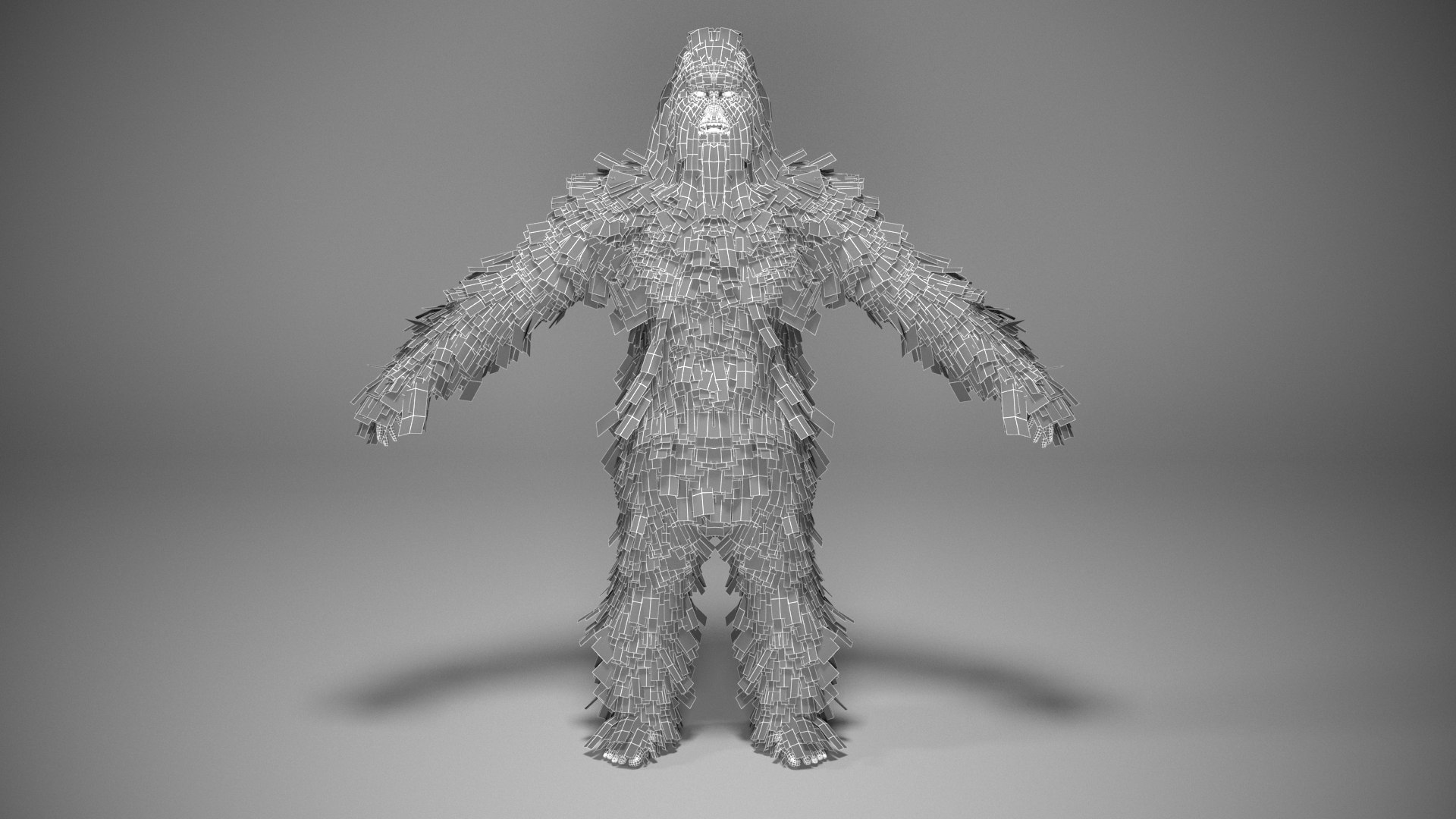Chewbacca Star Wars 3D Model - TurboSquid 2237963