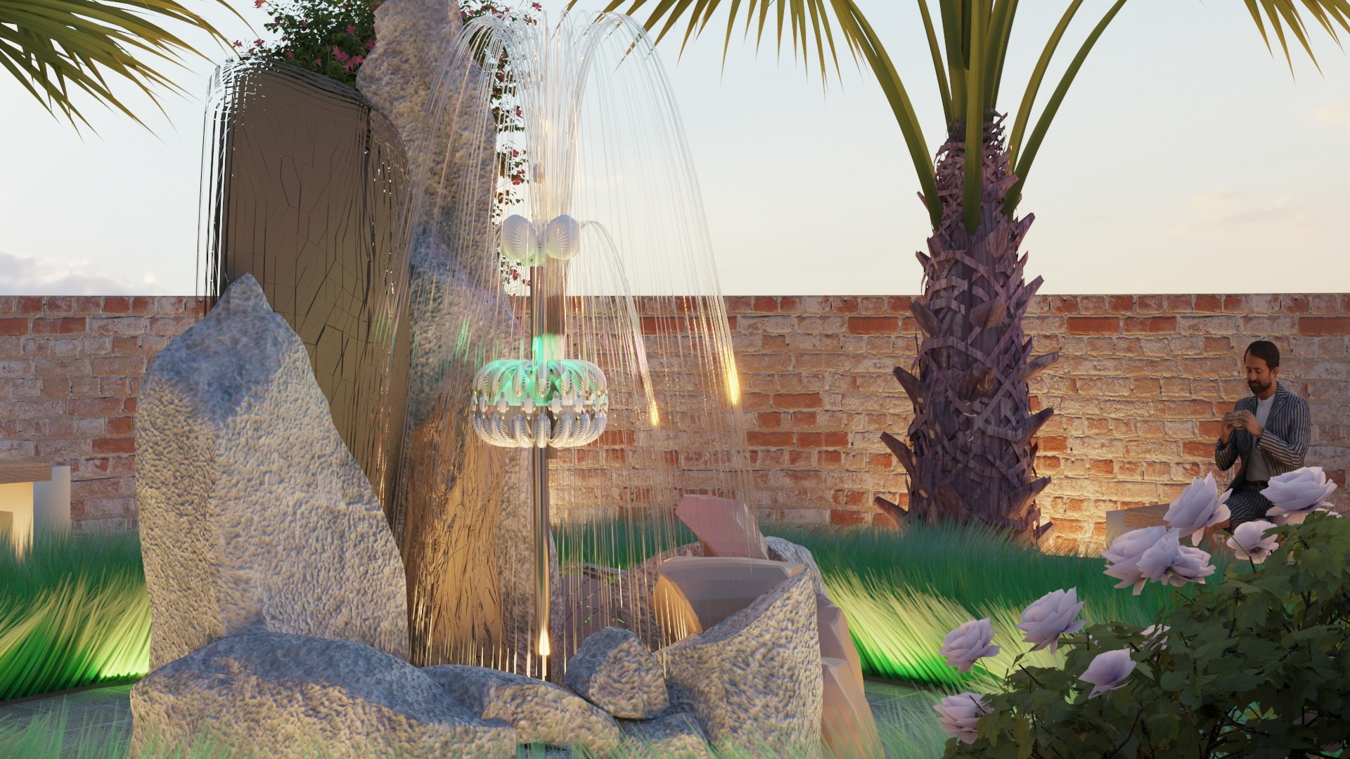 3D Garden Model - TurboSquid 2047436