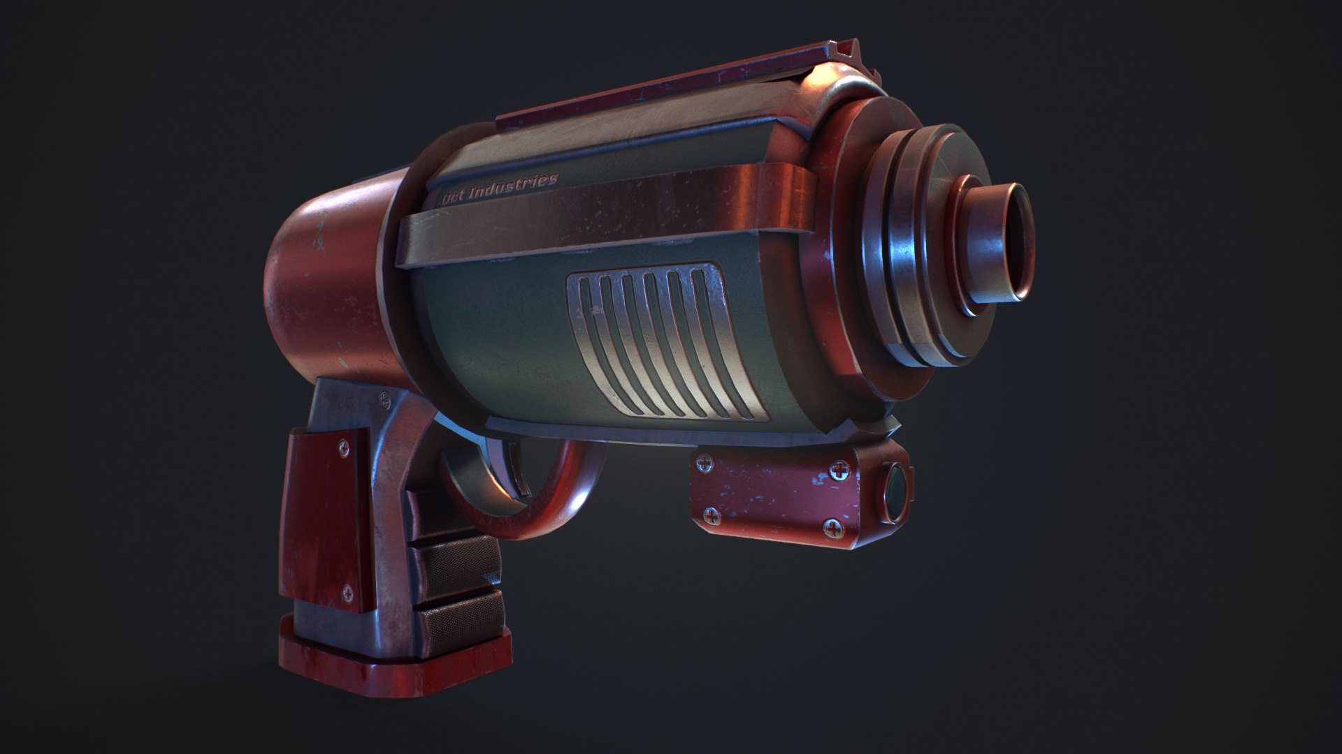 Sci-Fi Gun - 3D Prop 3D Model - TurboSquid 1819530