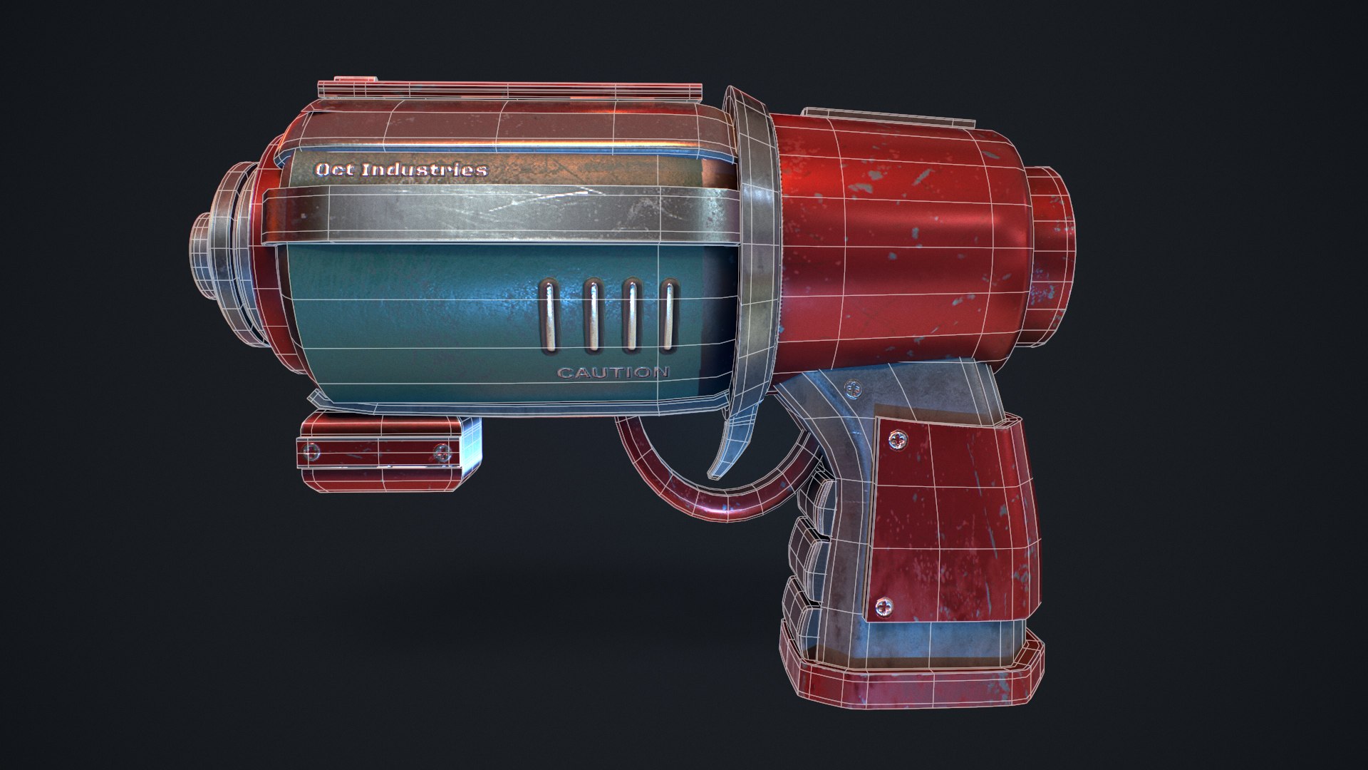 Sci-Fi Gun - 3D Prop 3D Model - TurboSquid 1819530