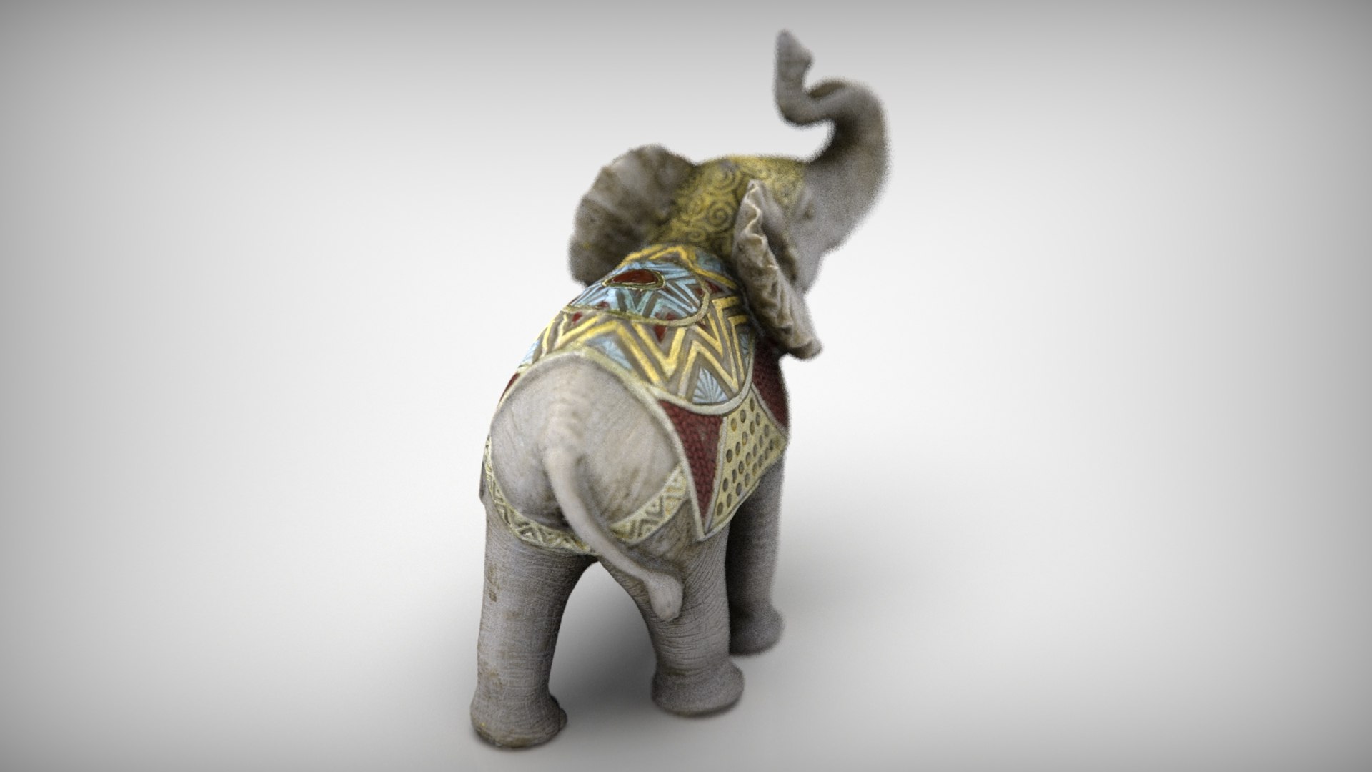 3D Decorative Elephant - TurboSquid 1863734