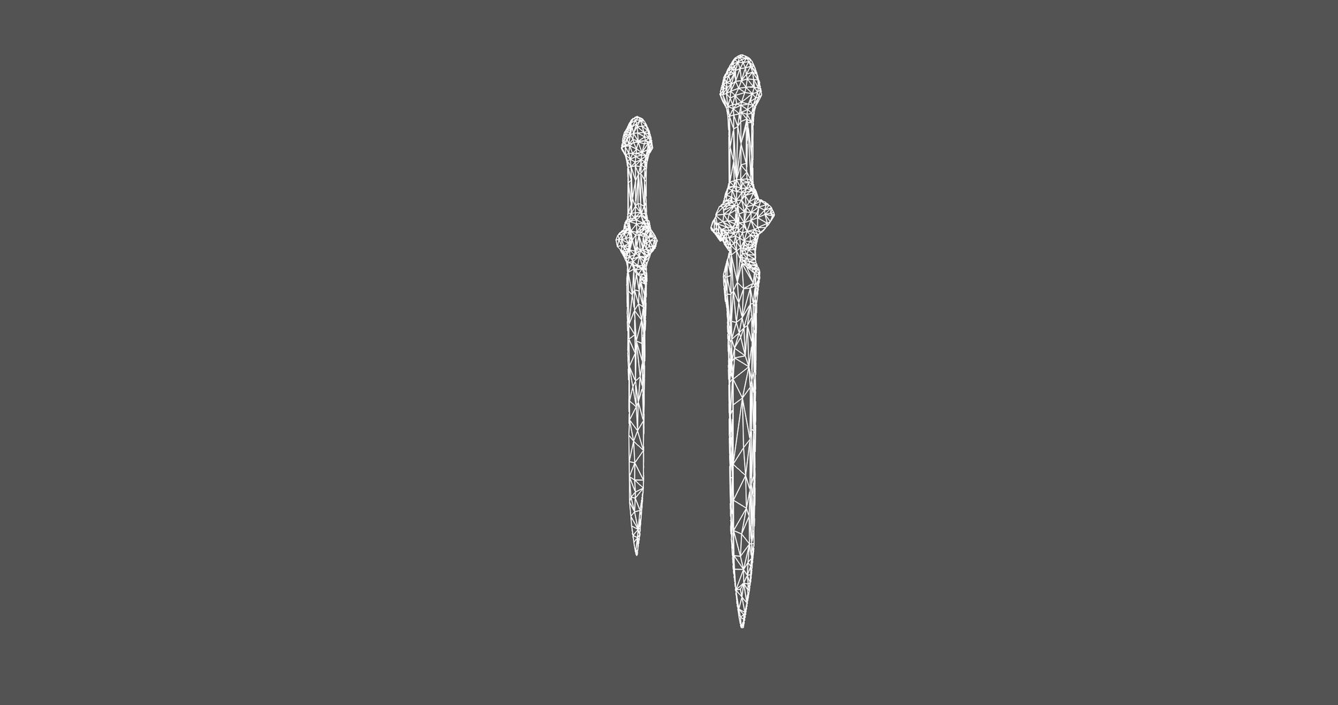 3D Twin Ceremonial Daggers - TurboSquid 2360975