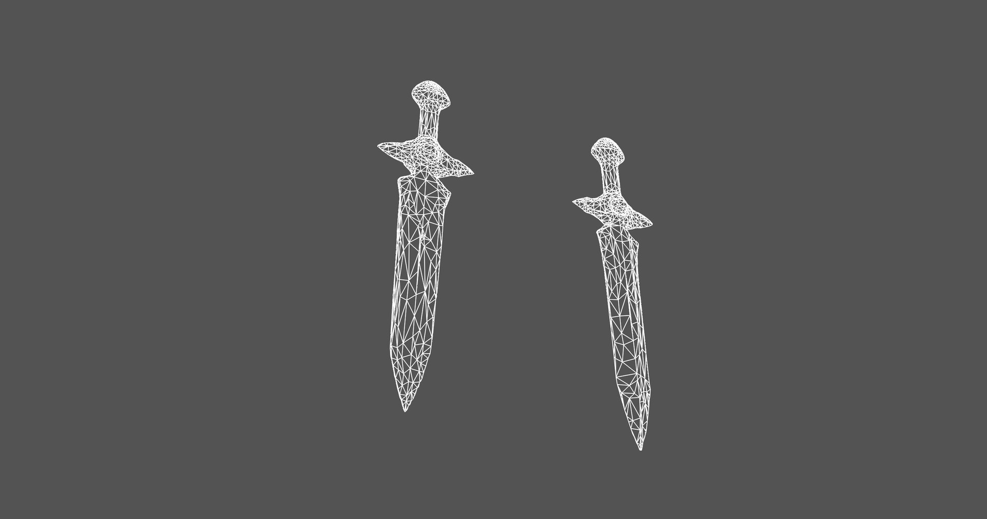 3D Twin Ceremonial Daggers - TurboSquid 2360975