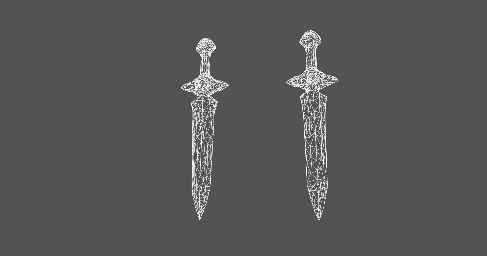 3D Twin Ceremonial Daggers - TurboSquid 2360975