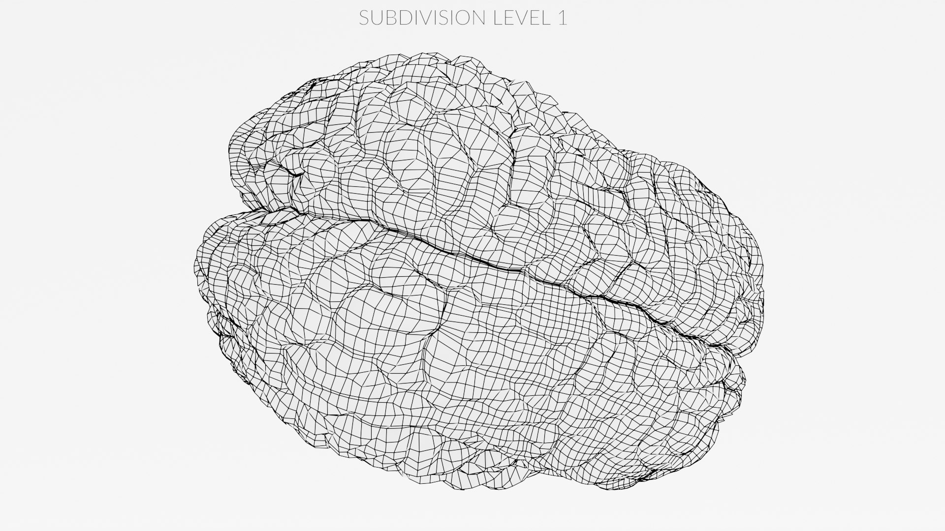 3D Realistic Brain - TurboSquid 2023925