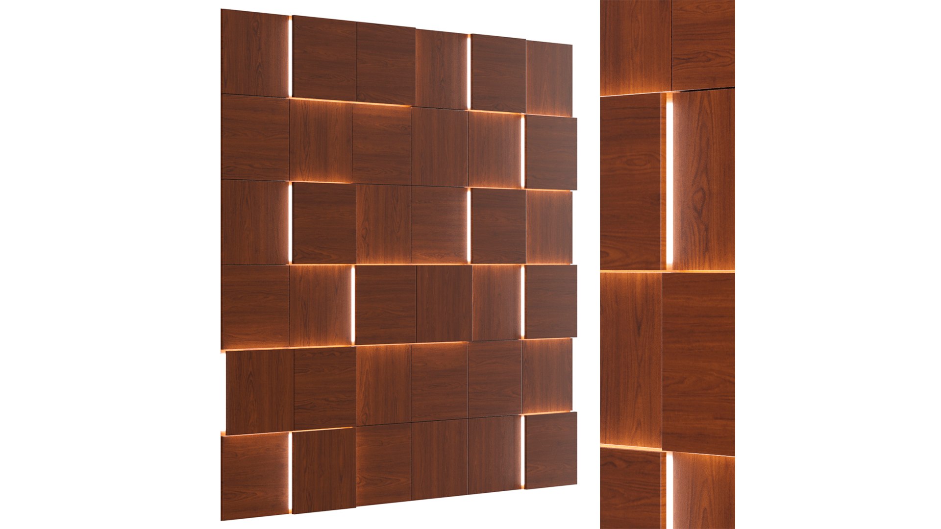 Wall Panel 0281-shpon Model - TurboSquid 2404572