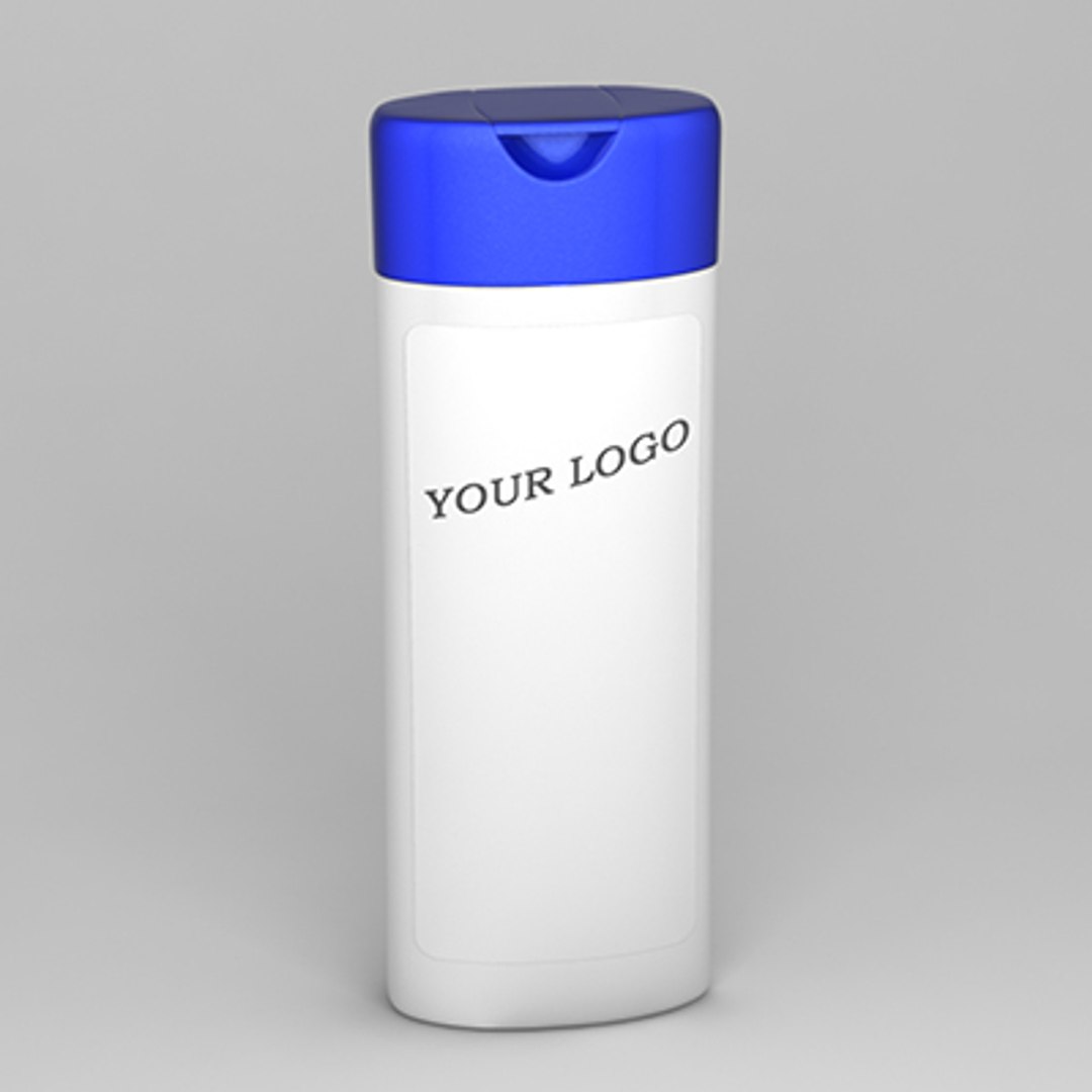 free shampoo hi res 3d model