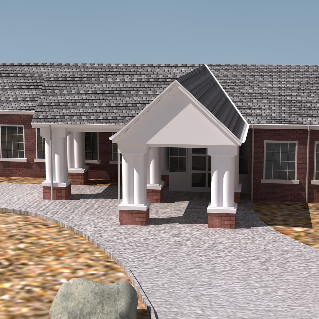 3d Model Science Lab Building